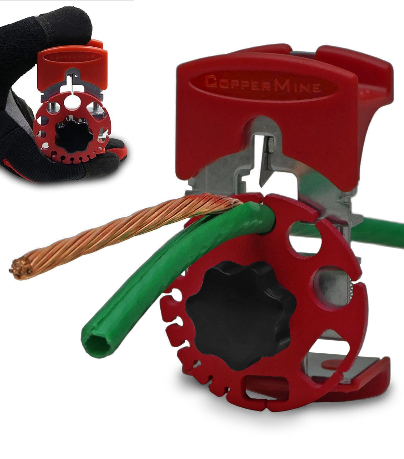 CopperMine | Handheld Easy to Use Compact Manual Copper Wire Stripper