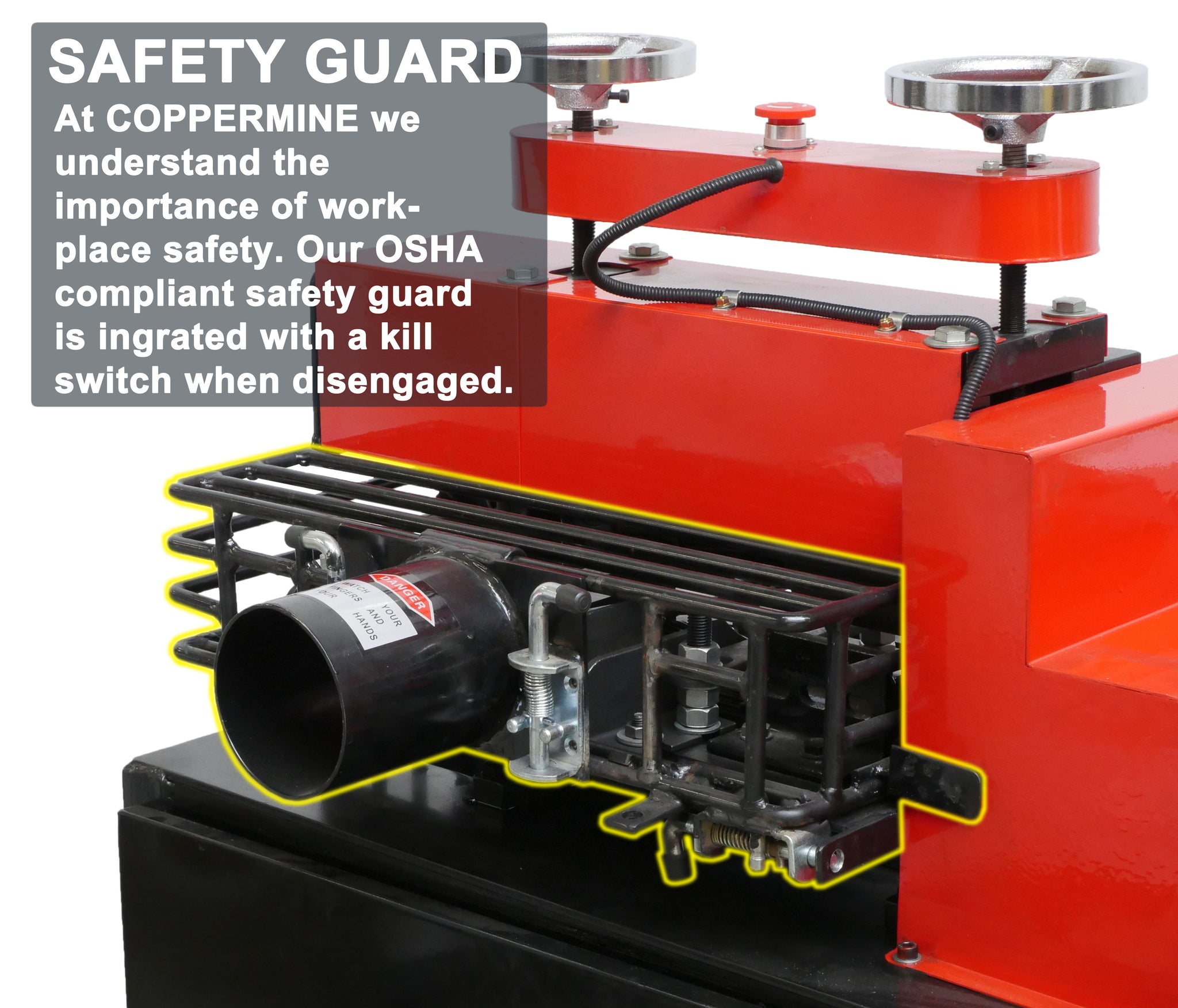 CopperMine Industrial BX Cable & Copper Wire Stripping Machine Model 520